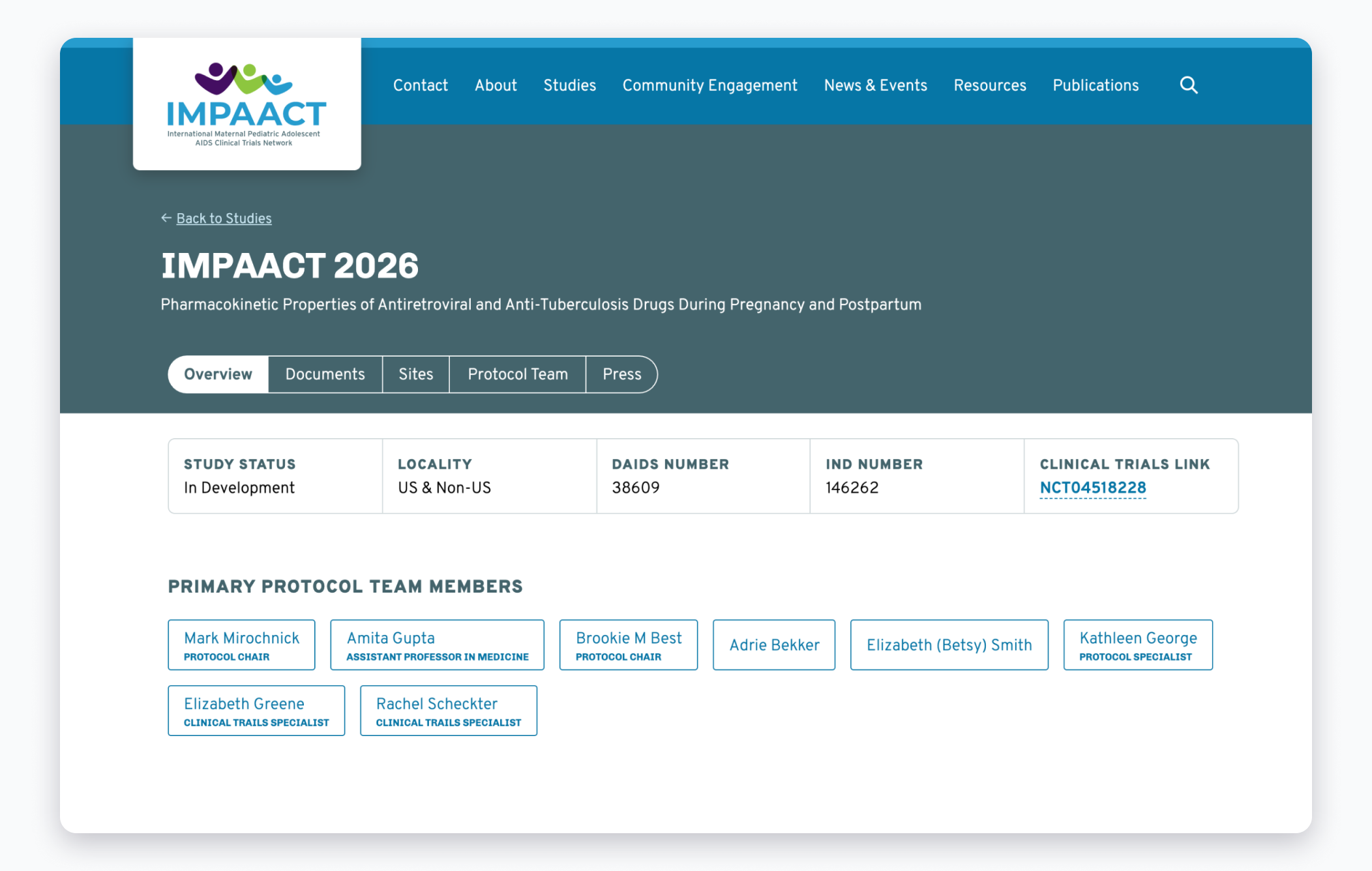 Redesigning a Healthcare Trials Resource | Savas Labs